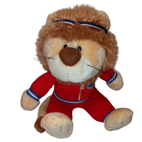 Mattel | Toys | Vintage 984 Emotions Lion Plush Usa Track Suit Jogging ...